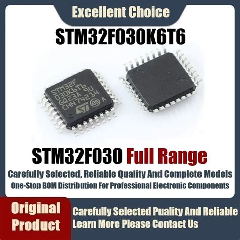 10pcslot Brand New Original Stm32f030k6t6 32f030k6t6 030k6t6 K6t6