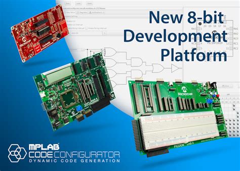 microchip drives 8 bit mcu evolution with innovative development platform