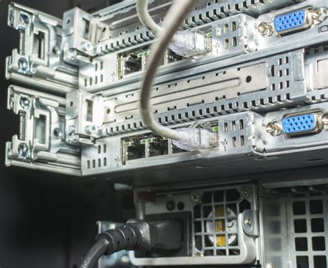 Networking Devices Stock Photo Image Of Electric Cables 103345492