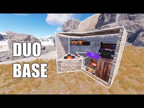 The BEST Starter Base In Rust Base Design YouTube