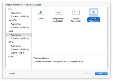 Making Apple Tv Apps Part 10 Creating Our First Tvml Based Tvos App