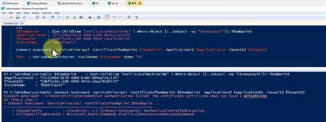 Az Powershell Get Keyvault Secret