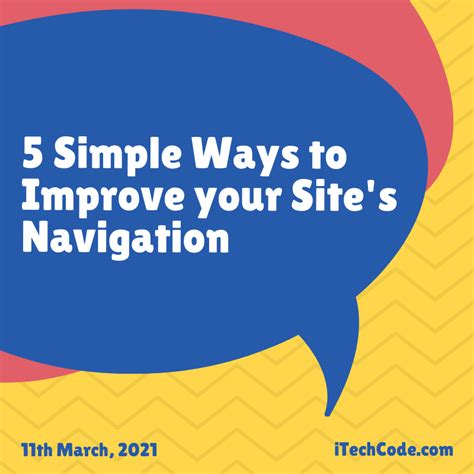 5 simple ways to improve your site s navigation