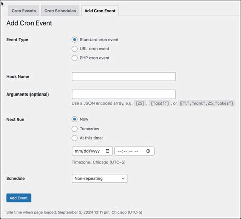 Wp Cron And Managing Scheduled Events With The Free Wp Crontrol Plugin