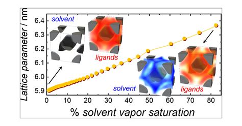Solvent Isotherms And Structural Transitions In Nanoparticle