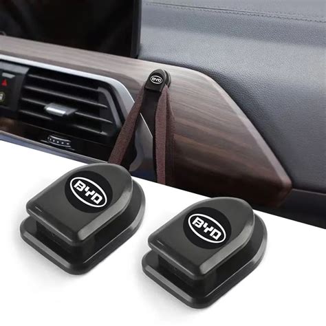 2 4pcs Mini Car Hooks Usb Cable Headphone Key Storage Hooks Car Goods