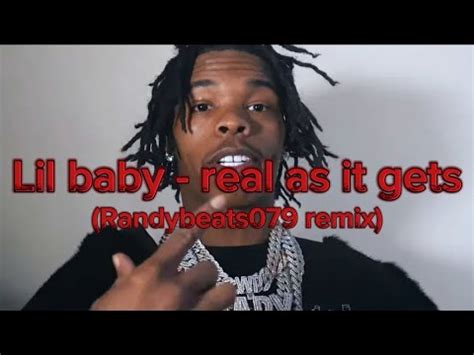 Lil baby - Real as it gets (Randybeats079 remix - YouTube