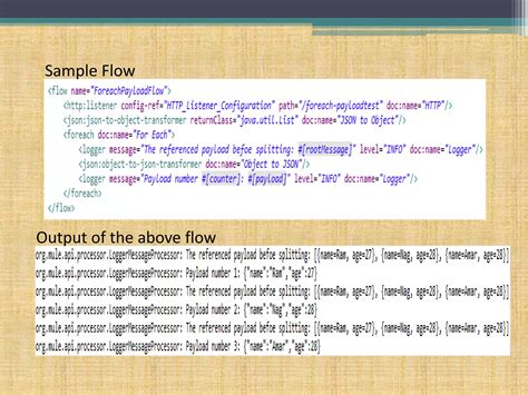 Each Scope Mule Ppt