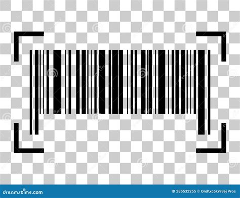 Barcode Vector Icon Bar Code For Web Flat Design Stock Vector