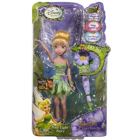 Disney Fairies Jakks Pacific Pixie Light Fairy Tinker Bell Doll