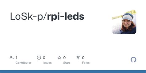 GitHub LoSk P Rpi Leds