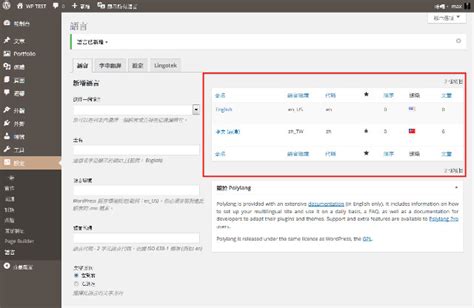 WordPress Multi Language Website 逐步架設多國語言網站 麥克斯與沃普雷司