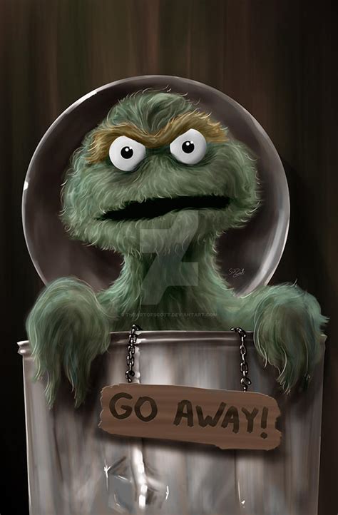 Oscar The Grouch By Theartofscott On Deviantart