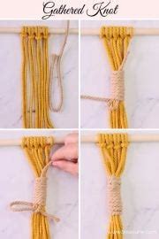 Macrame Knots Basic Macrame Knots For Beginners