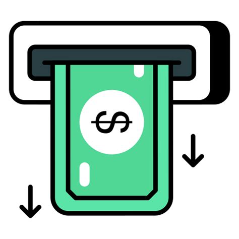 Money Withdrawal Generic Color Fill Icon