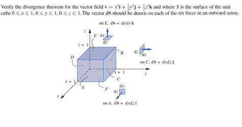 [solved] verify the divergence theorem for the vector fie