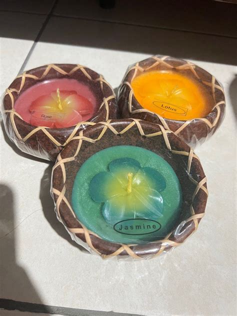 Lilin Aroma Terapi Oleh Oleh Khas Bali Perabotan Rumah Di Carousell