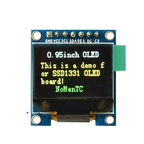 Hailege SSD SPI OLED Display V V Pin Full Colorful K SPI OLED Display