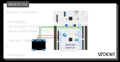 Ssd1306test Wokwi Esp32 Stm32 Arduino Simulator