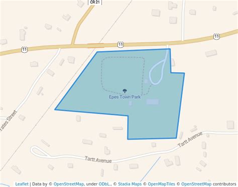 Epes Town Park In Epes Map And Routes