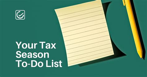 Your 2024 Tax Filing Season To Do List — Heritage Wealth Management