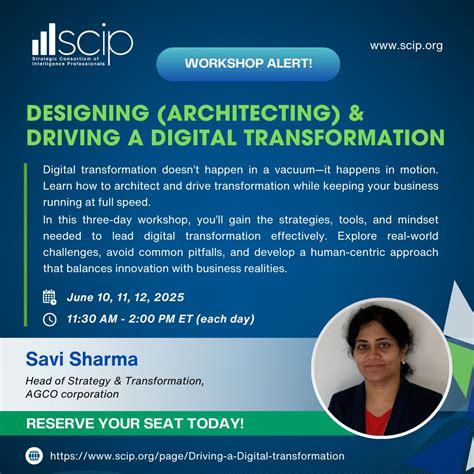 Scip Strategic Consortium Of Intelligence Professionals Scip