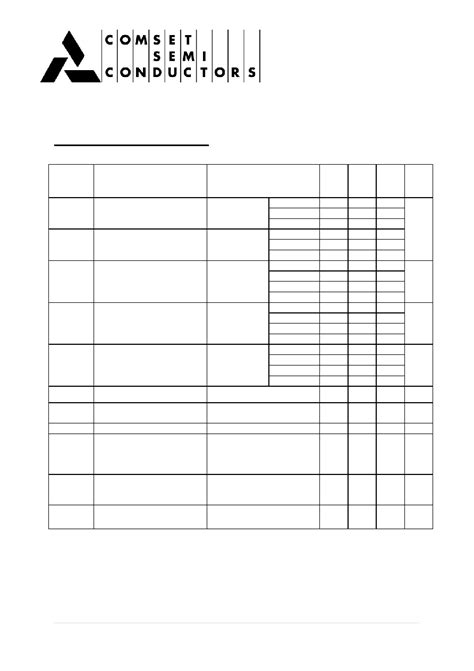 Bt137 Datasheet23 Pages Comset Triacs