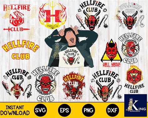 Hellfire Club Svg 40 File Mega Bundle Hellfire Club Svgdxfeps Png