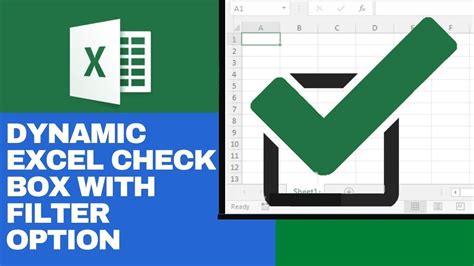 Dynamic Excel Checkboxes ☑️ With Filter Option Youtube