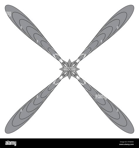 Radial Geometric Element Radiating Lines Geometric Art Stock Vector Image And Art Alamy