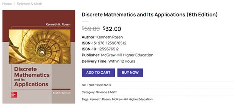 Pdf Discrete Mathematics And Its Applications 8th Edition Kenneth Rosen