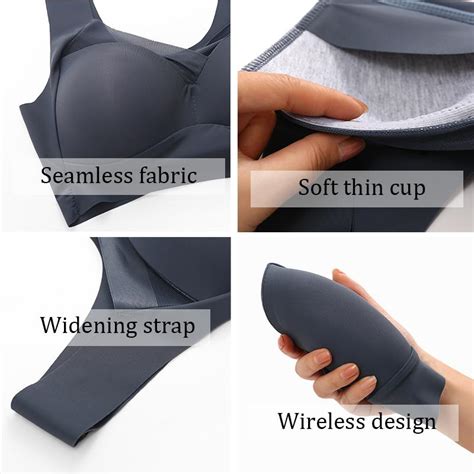 Купити Жіночі безшовні бюстгальтери великих розмірів Сексуальний клаптевий мереживний топ Push