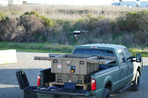 us air force tests drone mesh network