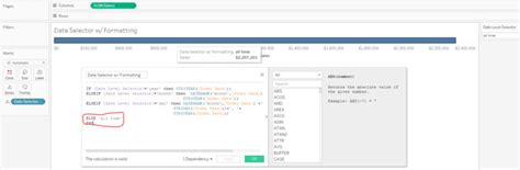How Can I Dynamically Add And Remove A Dimension As A Mark From My