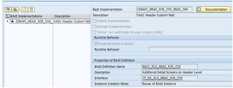BADI Add Header Tab Custom Fields In VA VA VA Sales Order With BAPI Extension Learn