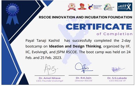 Payal Kashid On Linkedin Designthinking Innovation Ideation Bootcamp Professionaldevelopment