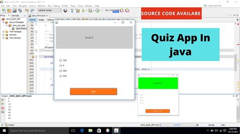Quiz App Project In Java Quiz App In Javafull Tutorial Lets Do