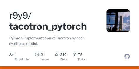 Github R9y9tacotronpytorch Pytorch Implementation Of Tacotron