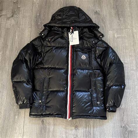 Moncler Montbeliard Jacket Black Sz 5 Depop
