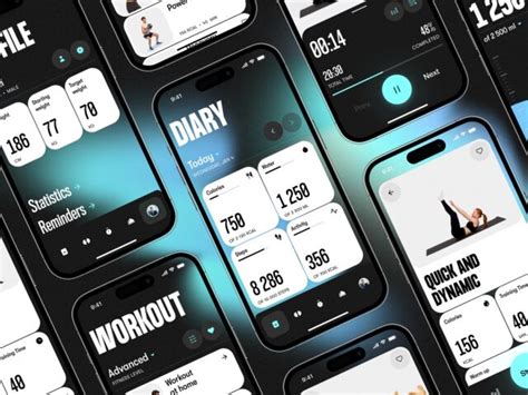 Ui Inspiration App Design Concepts For Sports And Fitness