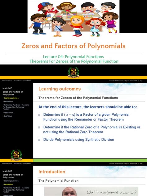 lp04 polynomial function remain factor and rational zero theorem mat