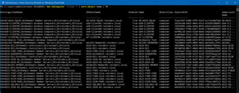 Get Adcomputer The Powershell Command For Managing Active Directory