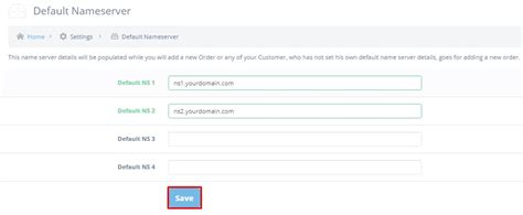How To Setup Default Name Server For My Customers Knowledge Base Articles Guide For Liqu Id