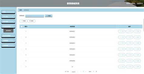 基于SpringBoot Vue实现的家具电子商城系统 代码 最代码