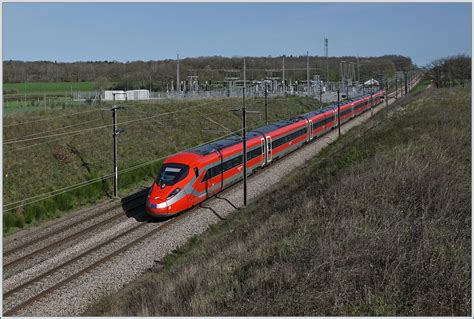 The Fs Trenitalia Etr 400 050 By Sainte Émiland On The Hihspeed Line Is