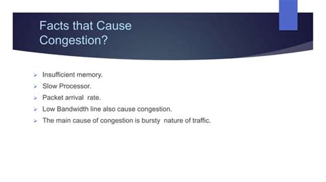 congestion control pptx computer networking computing