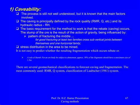 Caving Underground Mining Methods Longwall Sublevel Caving And Block