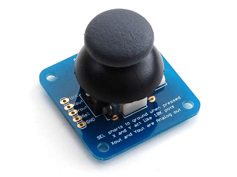 Adafruit Analog 2 Axis Thumb Joystick With Select Button And Breakout Pi Supply