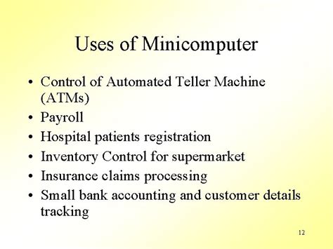 Classificationtypes Of Computers Microcomputer Minicomputer Mainframe