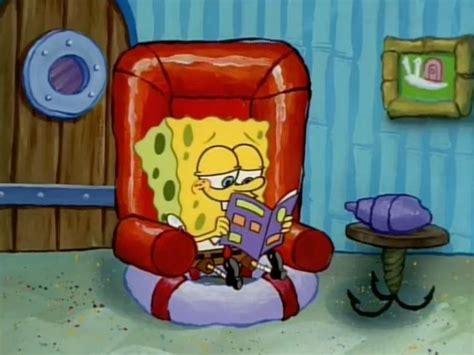 Spongebob Reading Spongebob Funny Spongebob Comics Funny Reaction